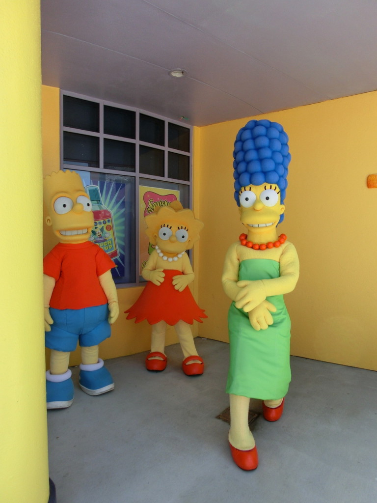 Bart-Lisa-Marge-Simpson-Universal-Orlando - Reisetipps weltweit